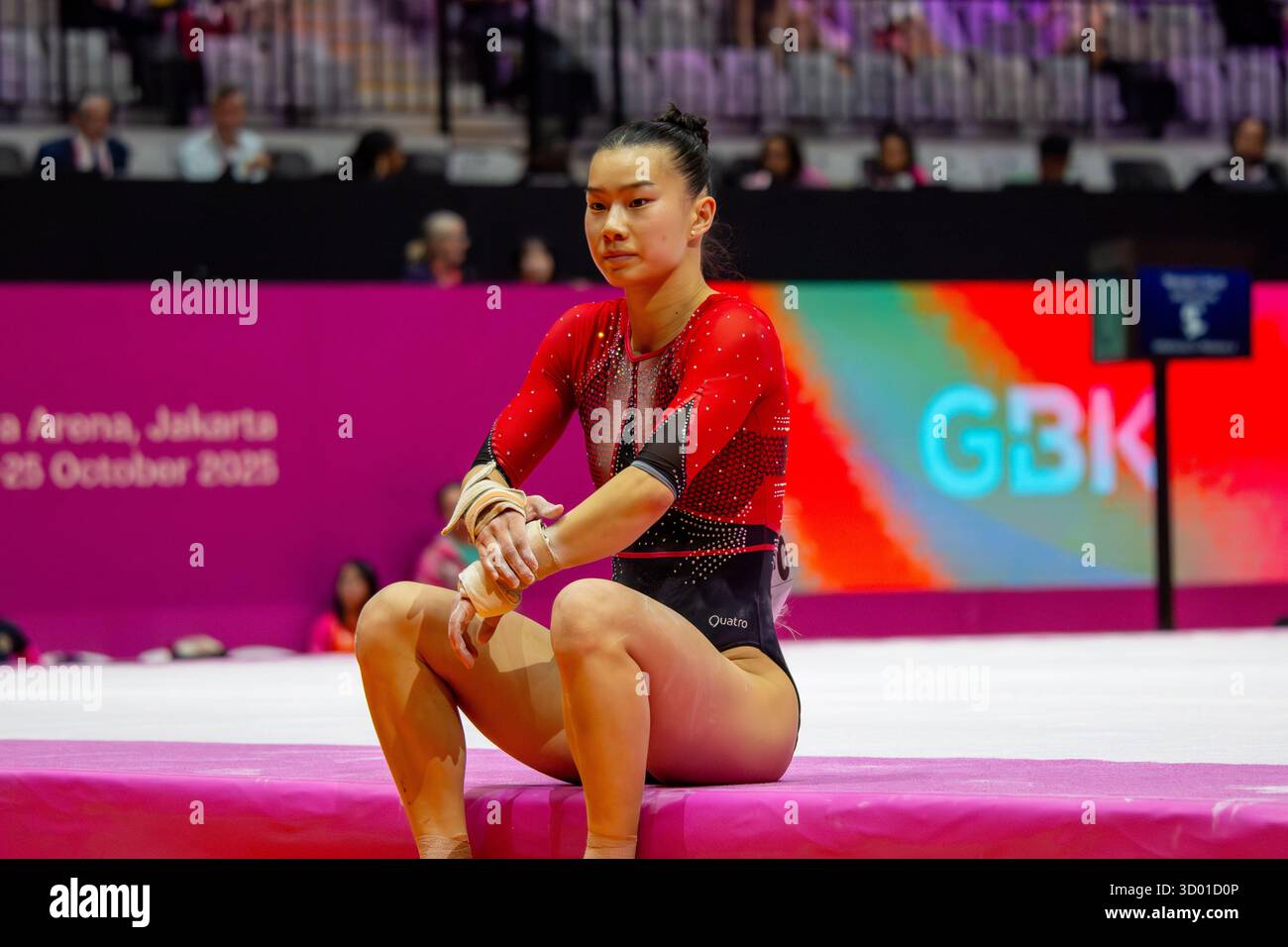 Jakarta, Indonesia, 21 October 2025 AnnyWU (SUI) during 53rd FIG Artistic Gymnastics World ...