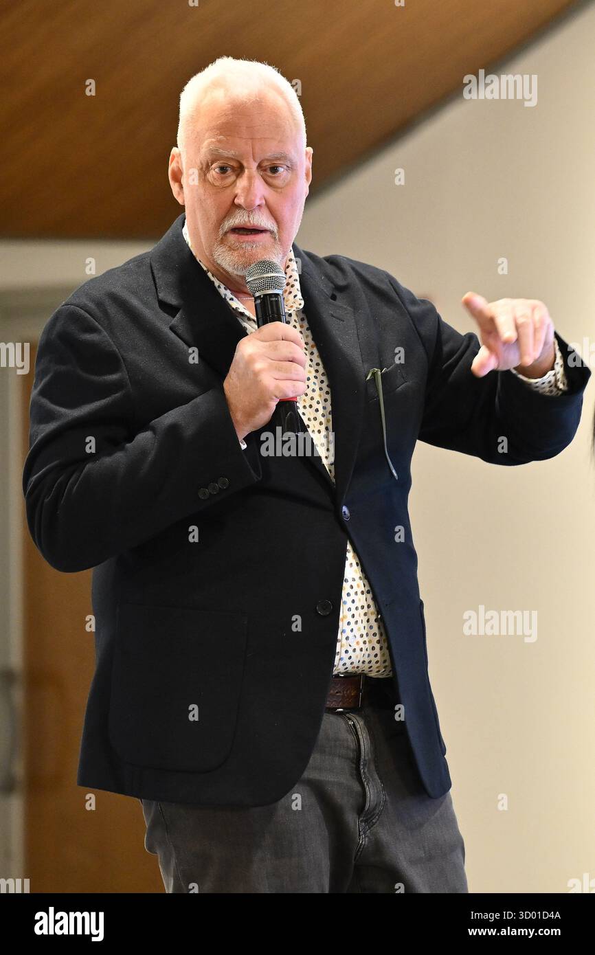 Francesco Repice during the award ceremony of the Manlio Scopigno and ...