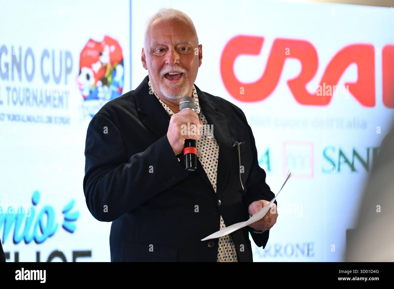 Francesco Repice during the award ceremony of the Manlio Scopigno and ...