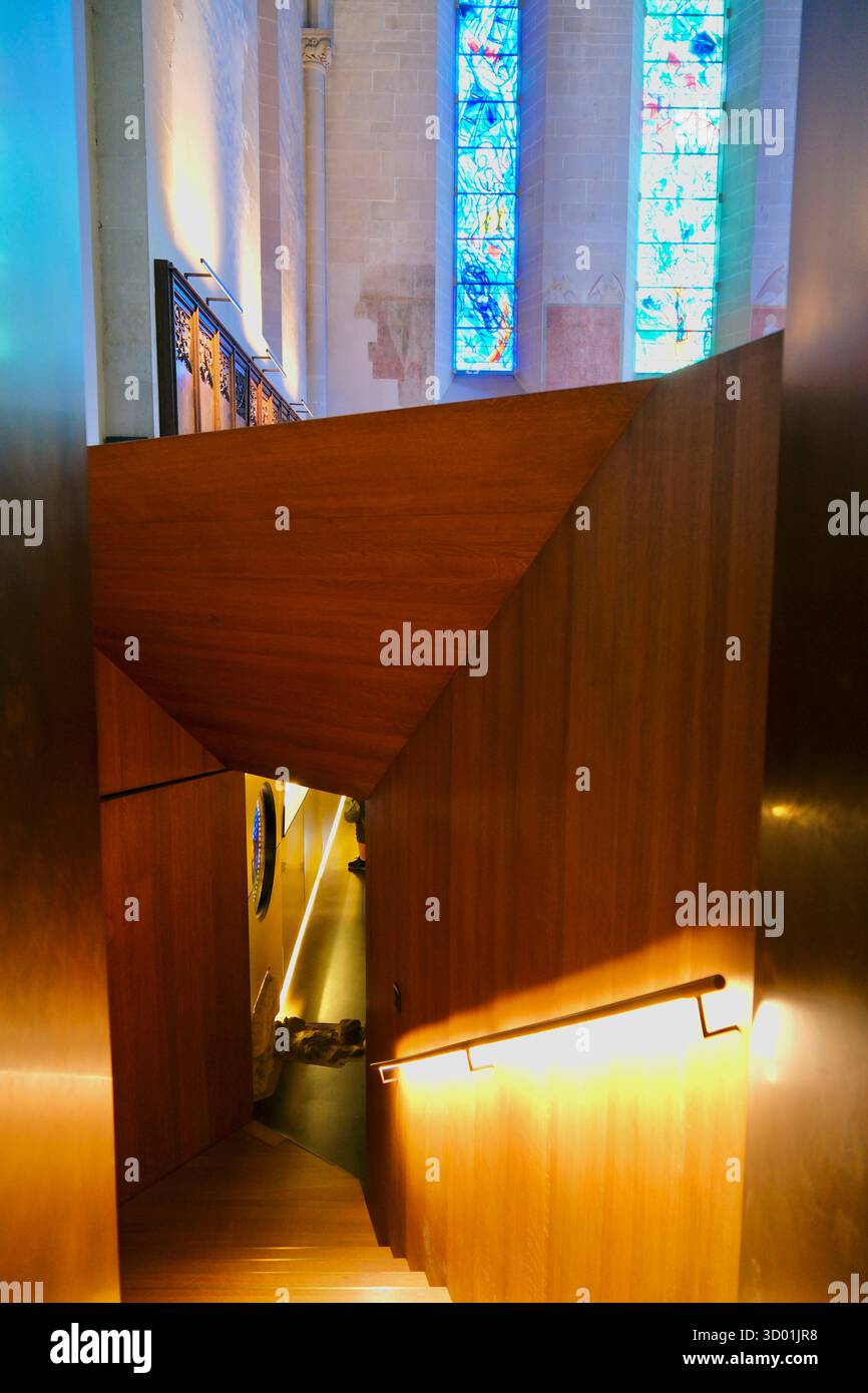 Switzerland, Zurich, Fraumünster Protestant Church, Marc Chagall ...