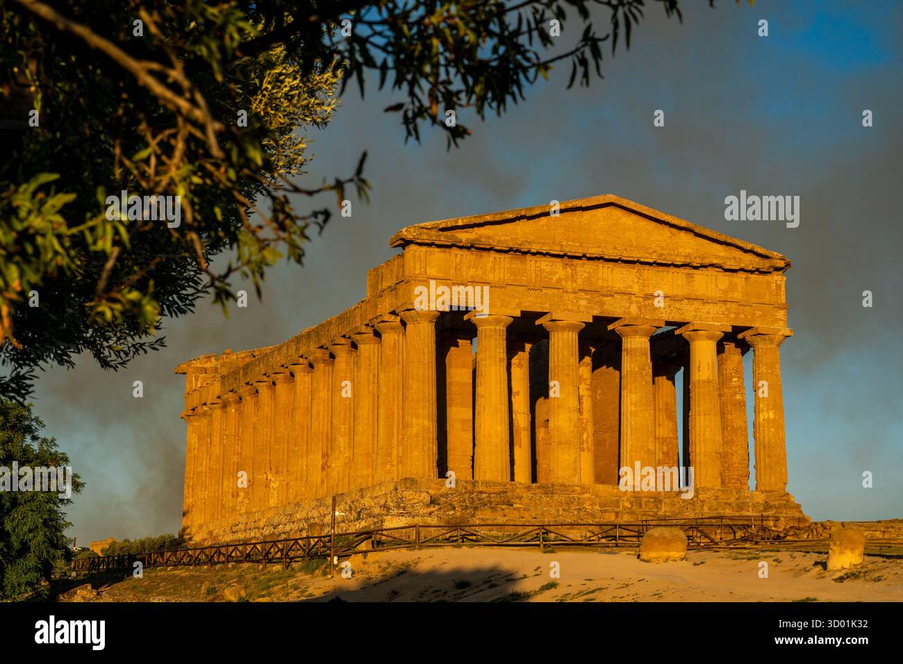 Italy, Sicily, Agrigento, UNESCO World Heritage Site, Valley of the ...