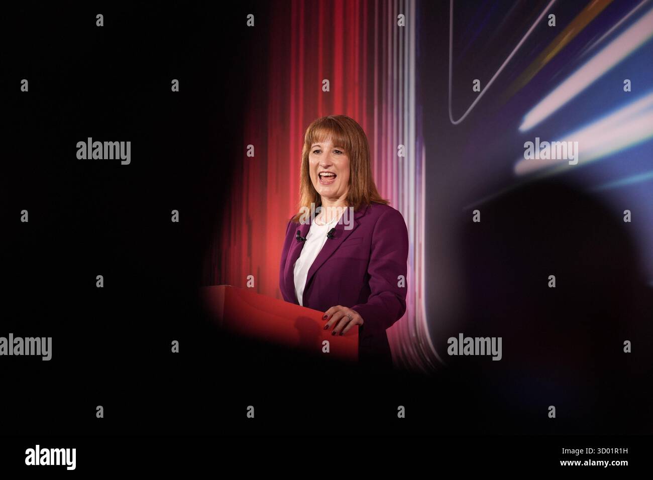 Chancellor of the Exchequer Rachel Reeves speaking at the Regional ...