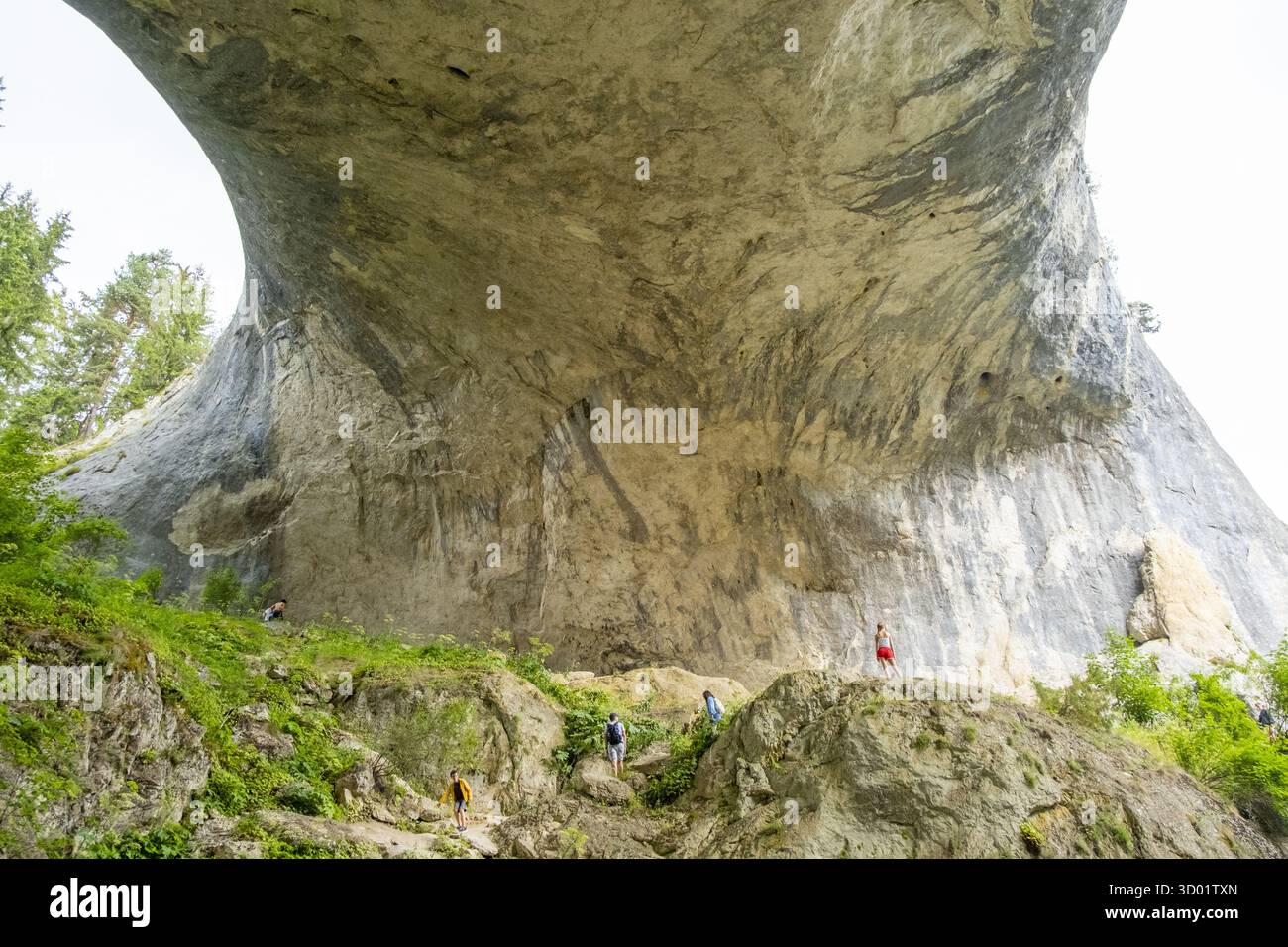 Bulgaria, Smoljan province, Rhodope Mountains, Zabardo, natural arches ...