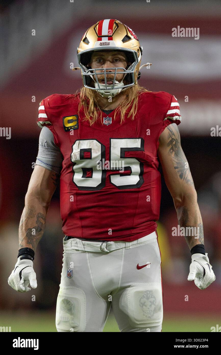 George kittle 2025 hi-res stock photography and images - Alamy