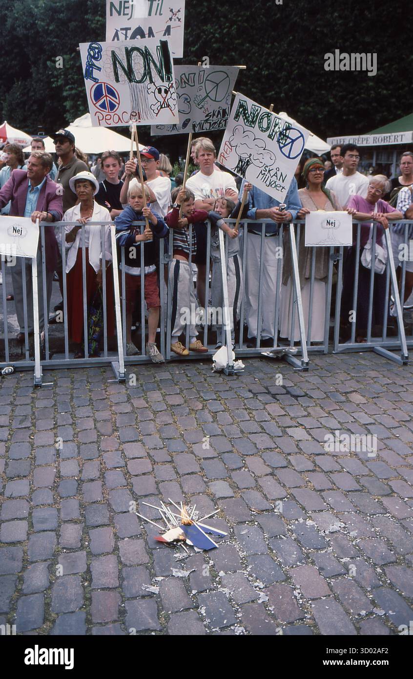 Copenhagen/ Denmark/14 JULY 1995/file images danes staged staged ...