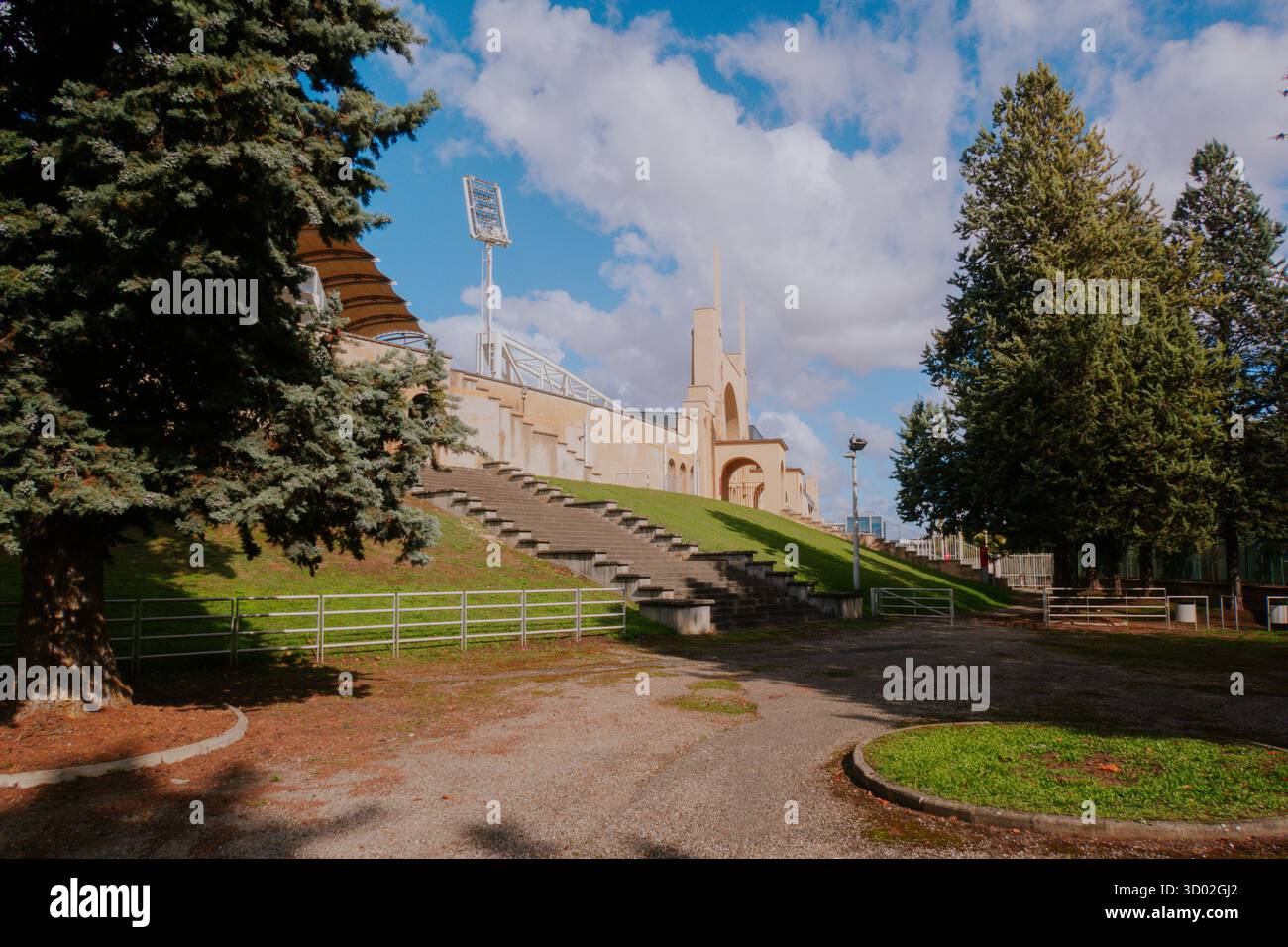 Lyon, France: October 6, 2025 - View of the Matmut Stadium de Gerland ...
