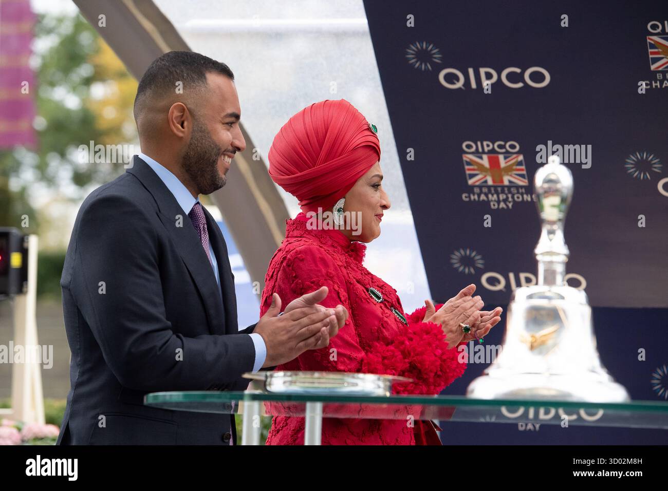 Ascot, Berkshire, UK. 18th October, 2025. Sheikha Amna bint Abdulaziz ...