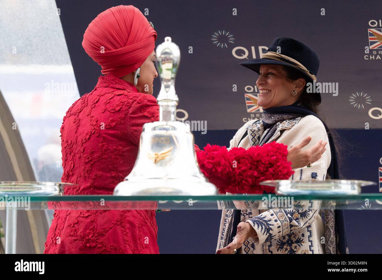 Ascot, Berkshire, UK. 18th October, 2025. Sheikha Amna bint Abdulaziz ...