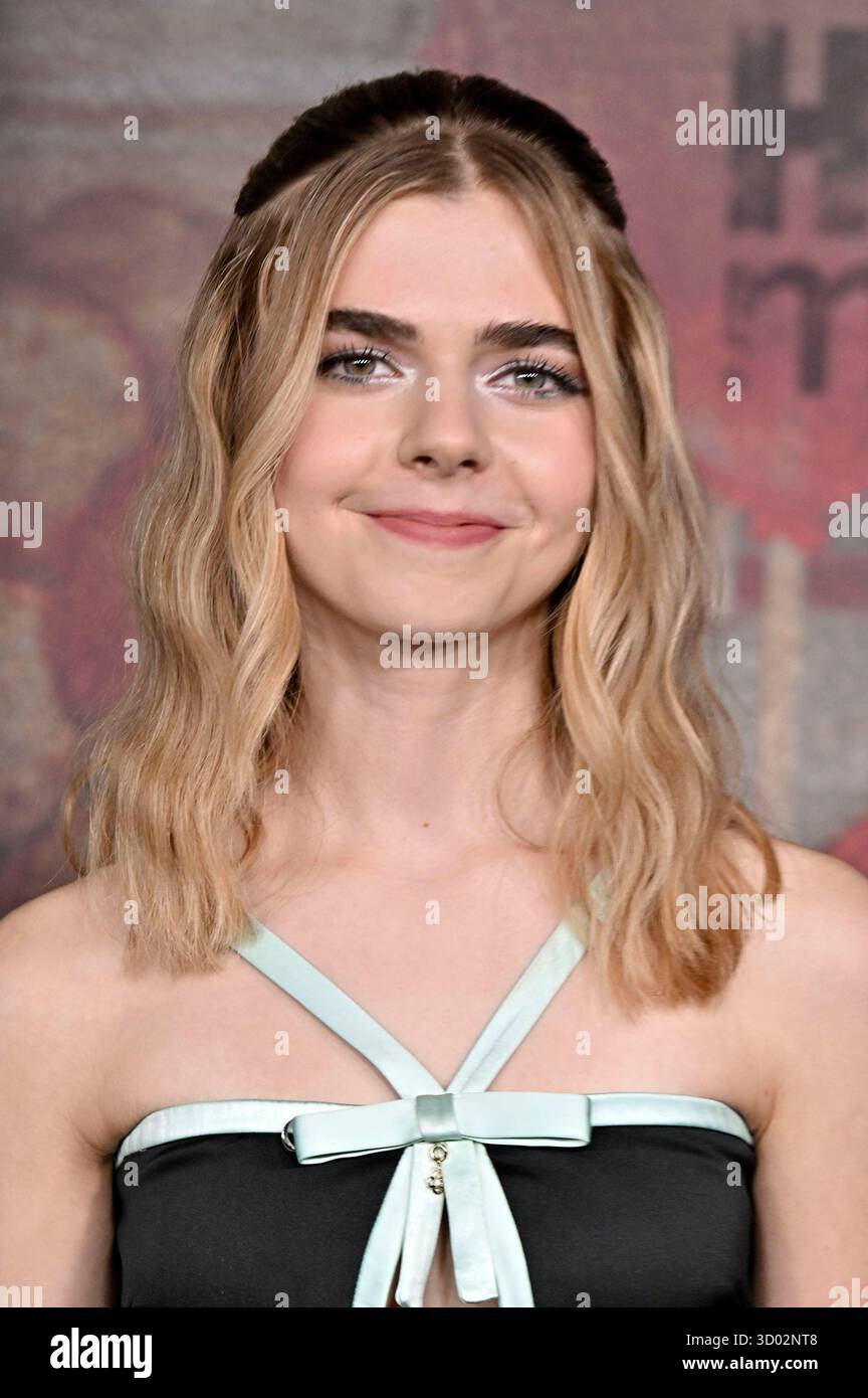 Matilda Lawler bei der Premiere der HBO-Serie It: Welcome to Derry auf ...