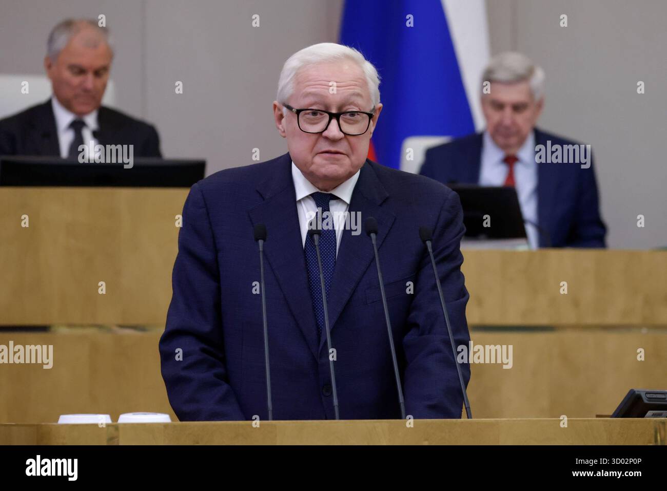 In this photo released by the State Duma, Russian Deputy Foreign ...