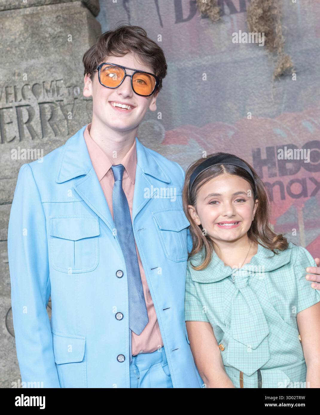 Burbank, CA, USA, 20th Oct. 2025 Jack Molloy Legault and Matilda ...