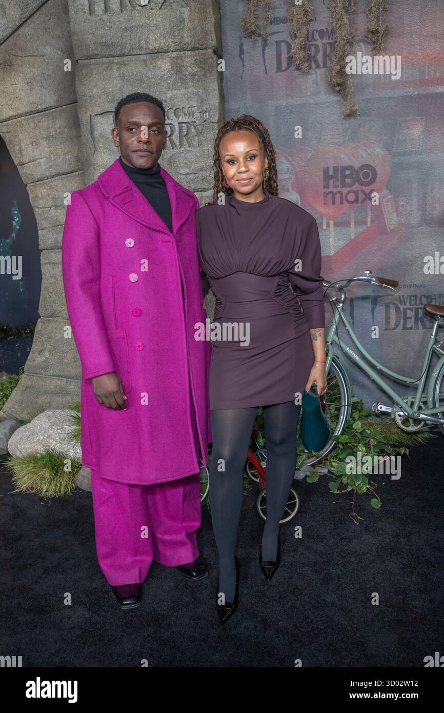 Burbank, CA, USA, 20th Oct. 2025 Chris Chalk and K.D. Chalk attend the ...