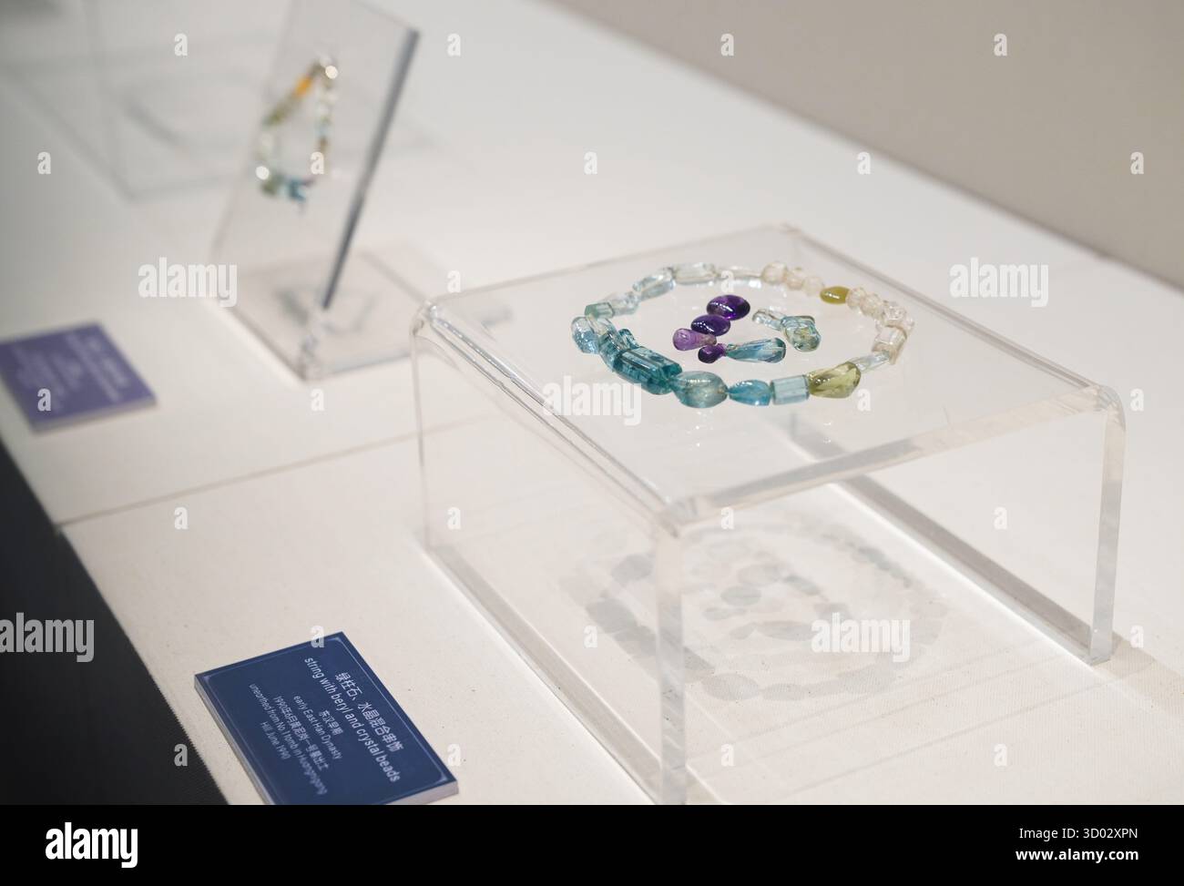 Hepu. 21st Oct, 2025. This photo taken on Oct. 21, 2025 shows exhibits ...