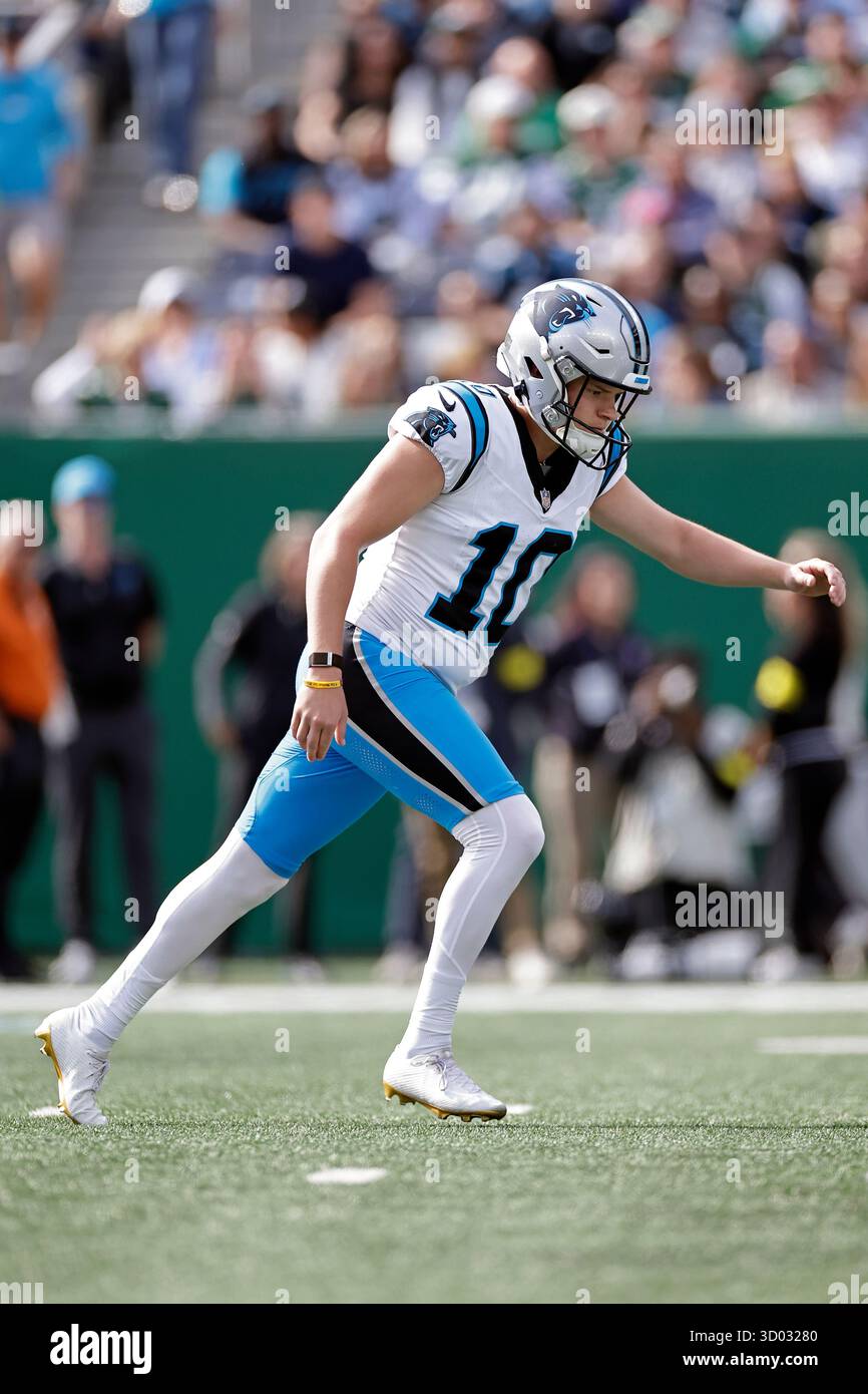Carolina Panthers kicker Ryan Fitzgerald (10) during an NFL football ...