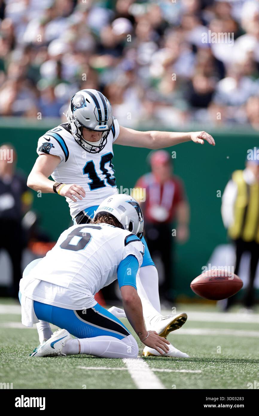 Carolina Panthers kicker Ryan Fitzgerald (10) during an NFL football ...