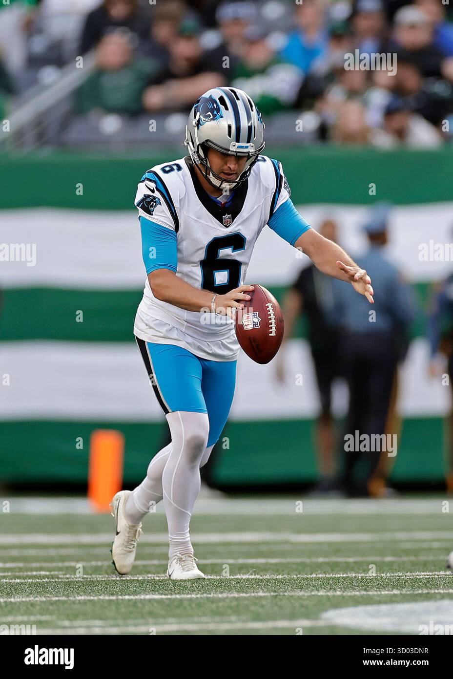Carolina Panthers punter Sam Martin (6) during an NFL football game ...
