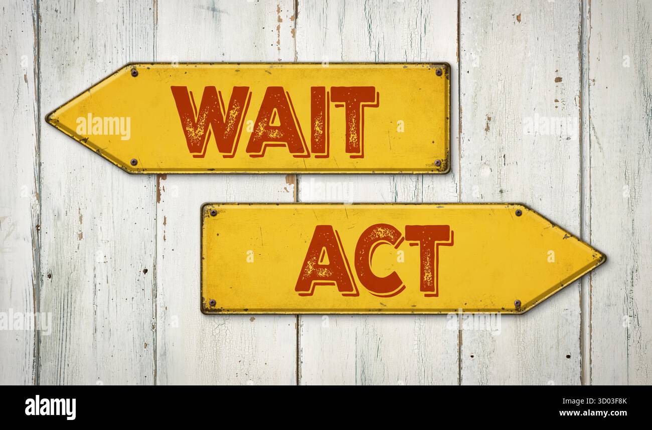Wait act hi-res stock photography and images - Alamy