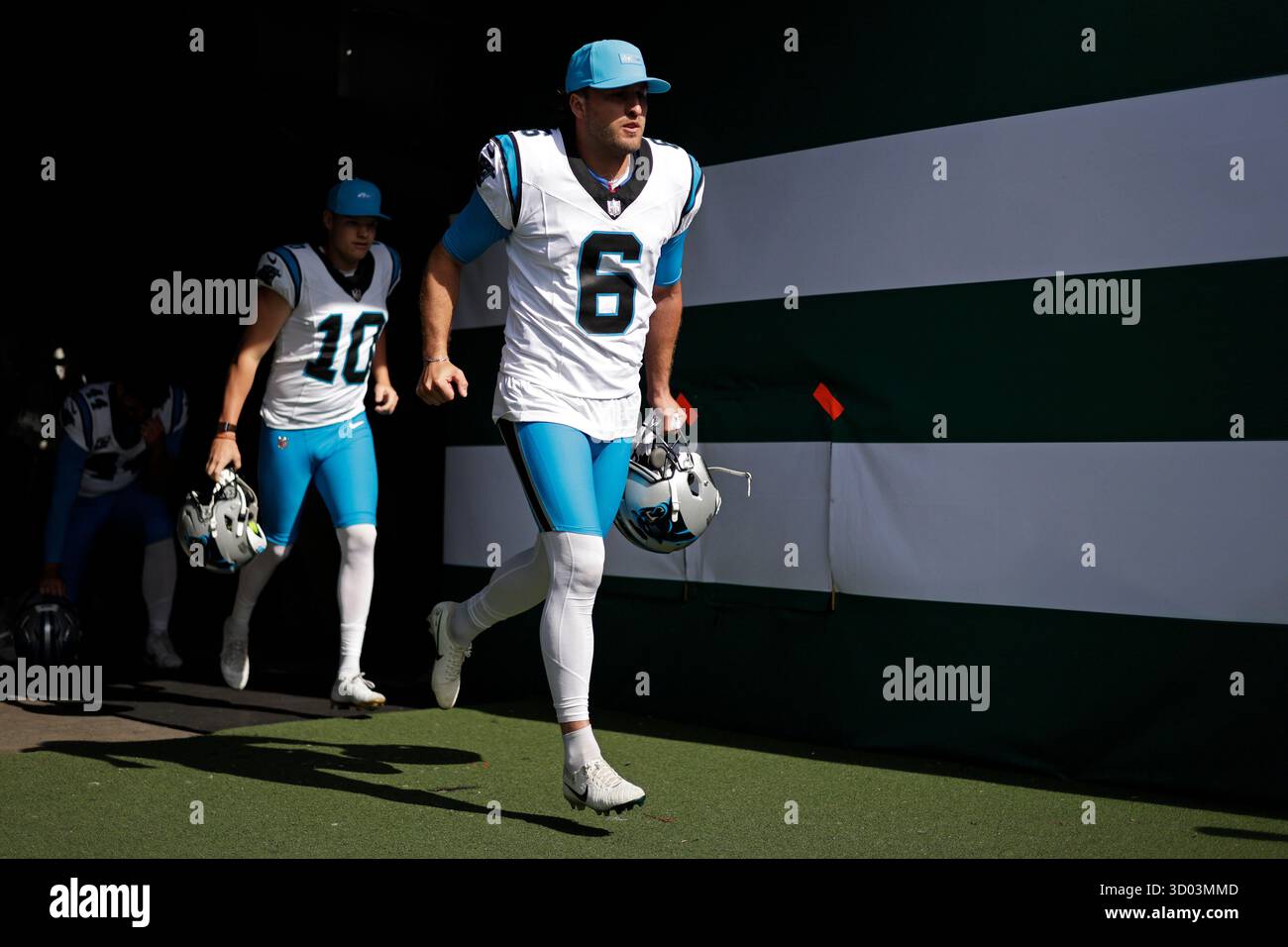 Carolina Panthers punter Sam Martin (6) and kicker Ryan Fitzgerald (10 ...