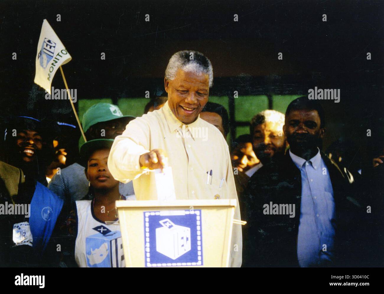 28 Aprile 1994 Archivio Storico Olycom/Lapresse Nelson Rolihlahla ...
