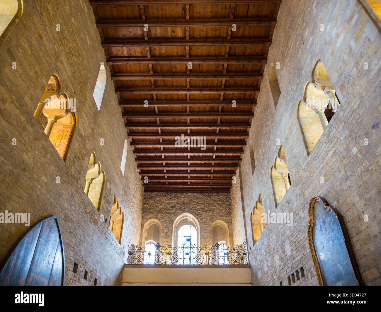 Wooden Ceiling and Windows, St. George's Basilica, Bazilika svatého ...