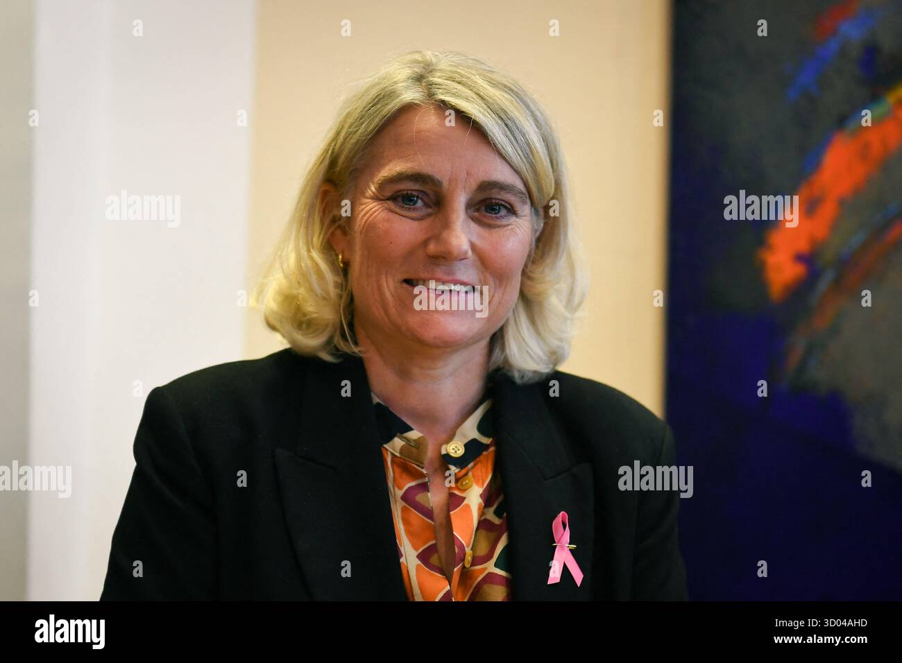 Paris, France. 21st Oct, 2025. French Minister of Health, Families ...