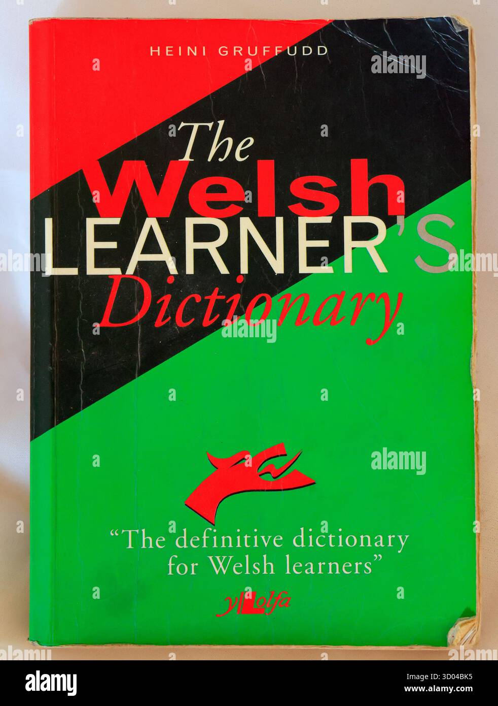 The Welsh Learner's Dictionary, photograph of front cover of used book ...