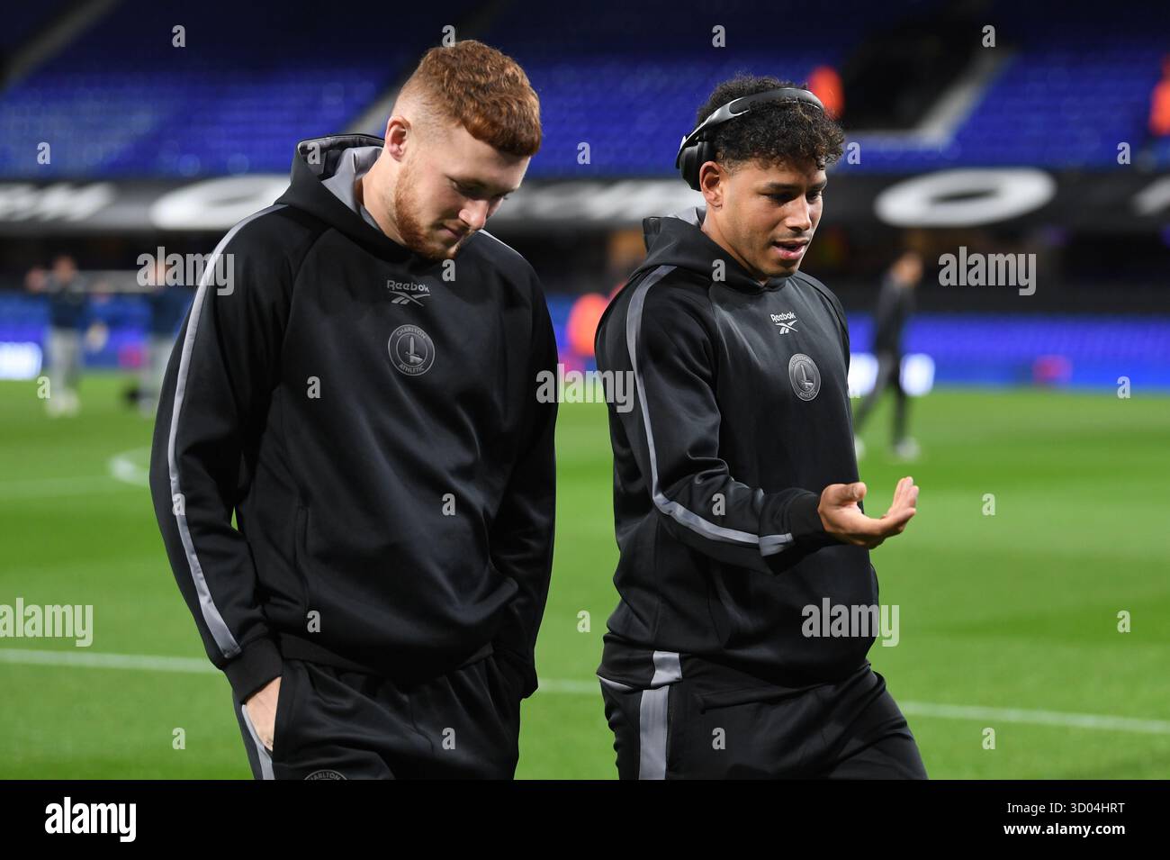 Ipswich, England. 21st Oct 2025. Sonny Carey and Onel Hernandez before ...