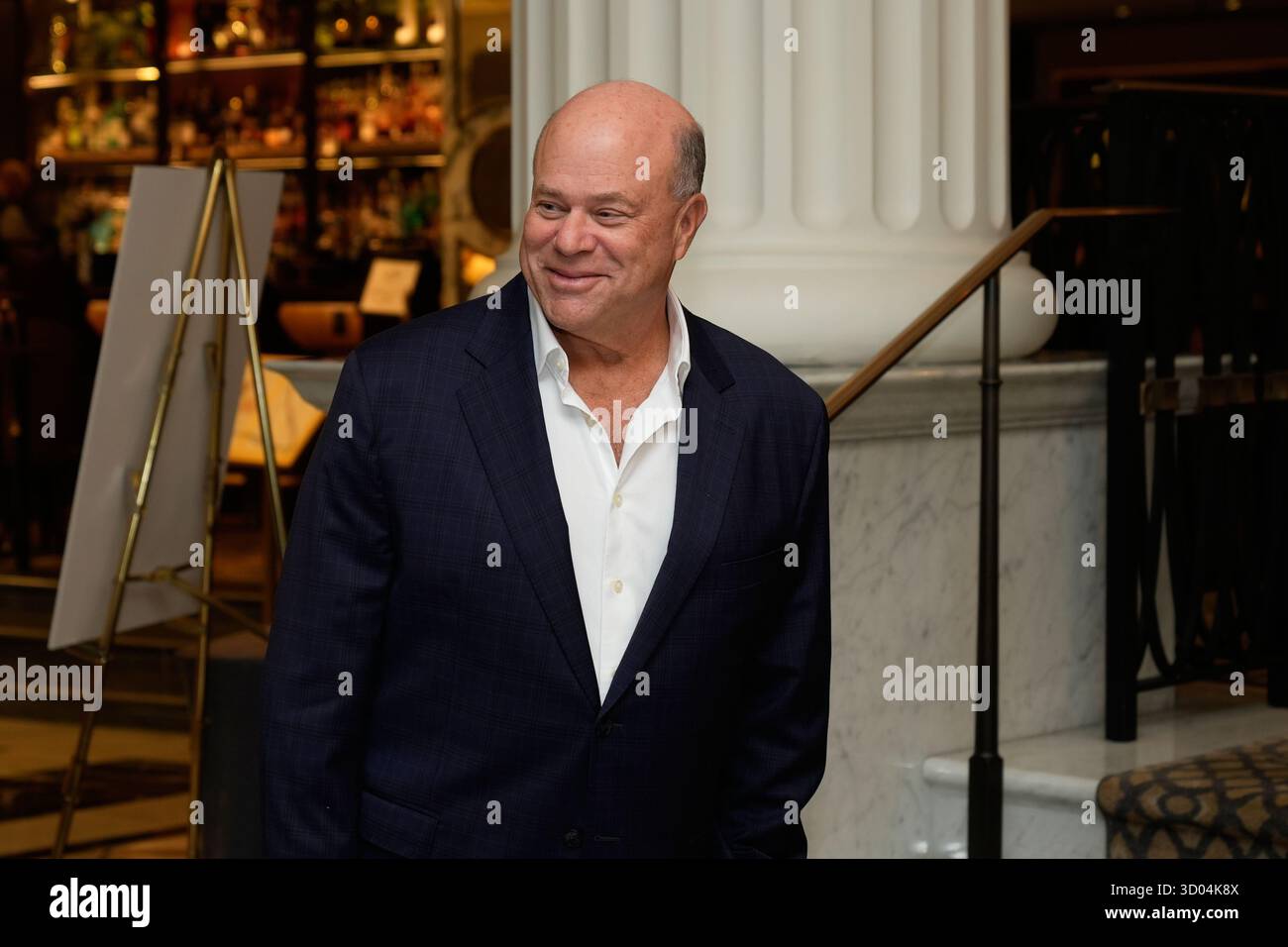 Carolina Panthers owner David Tepper arrives for NFL owners meetings in ...