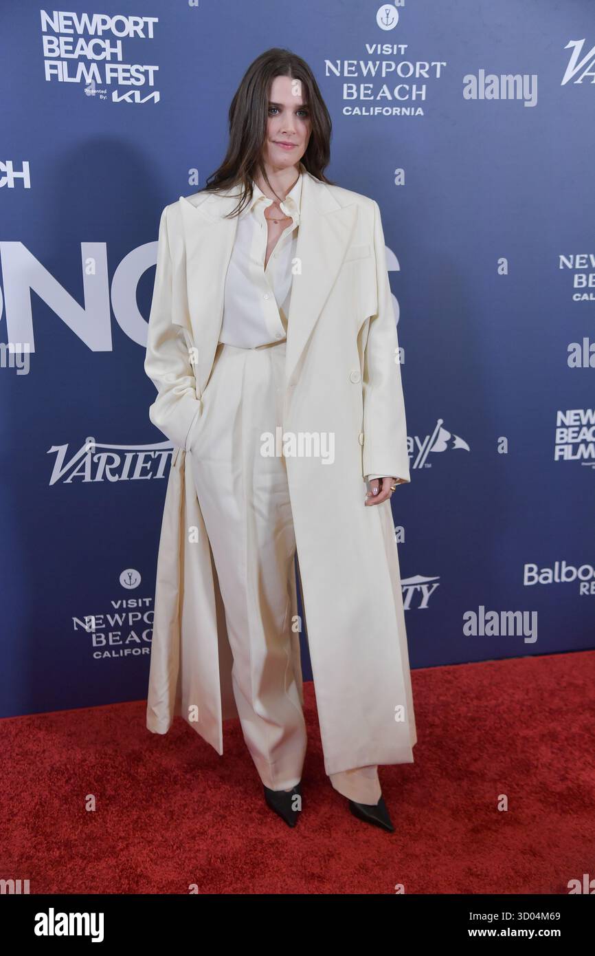 Inga Ibsdotter Lilleaas arrives at the 26th Annual Newport Beach Film ...