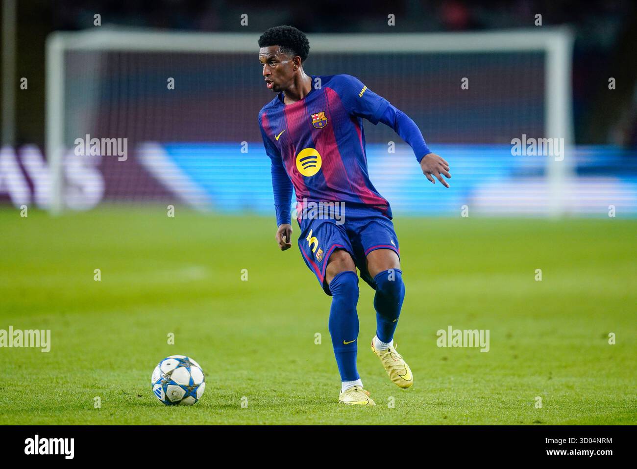 Alejandro Balde of FC Barcelona during the UEFA Champions League match ...