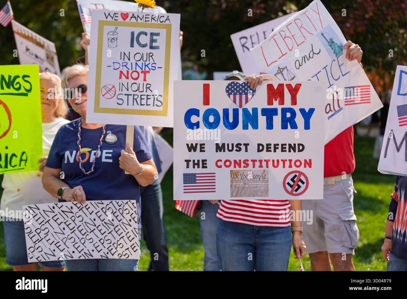 Ice protest rally hi-res stock photography and images - Alamy