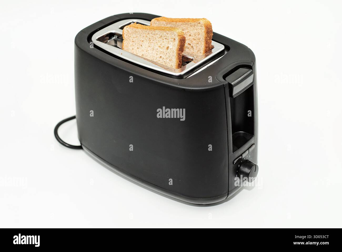 Black toaster two slices Cut Out Stock Images & Pictures - Alamy