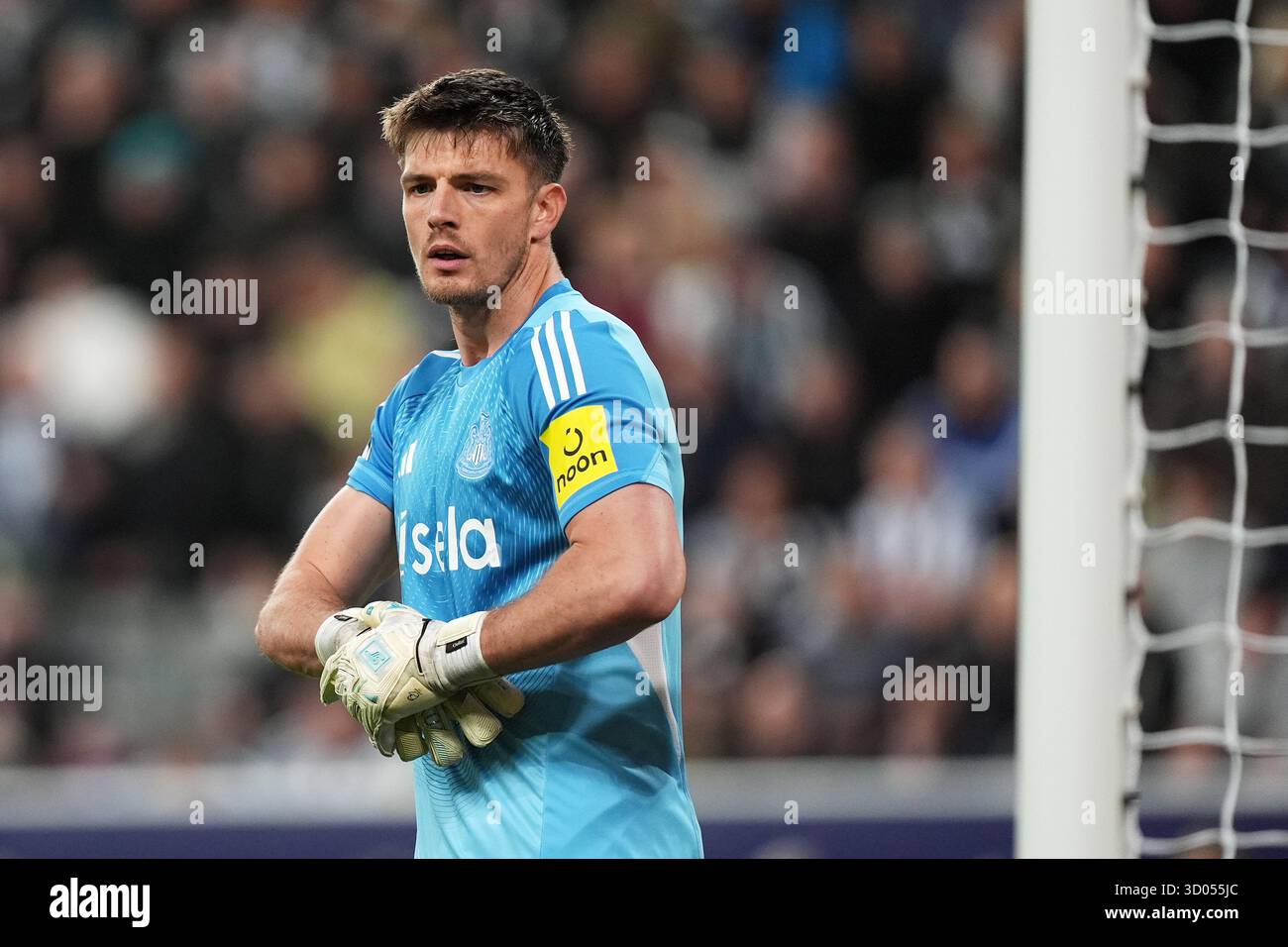 Newcastle United goalkeeper Nick Pope during the UEFA Champions League ...