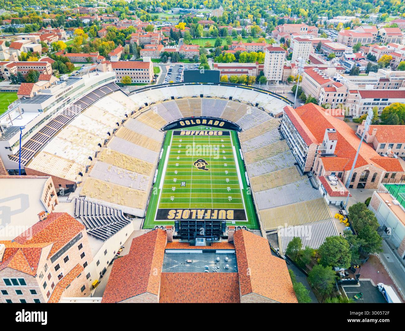 Boulder, Colorado - October 9, 2025: Folsom Field on the University of ...