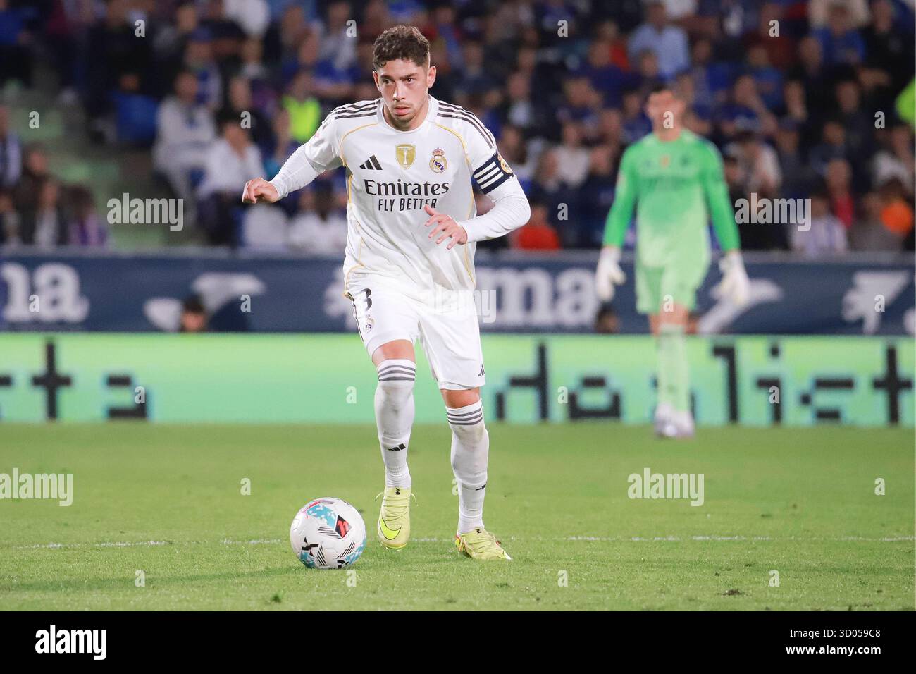 Spanish La Liga EA Sports soccer match Getafe vs Real Madrid at ...