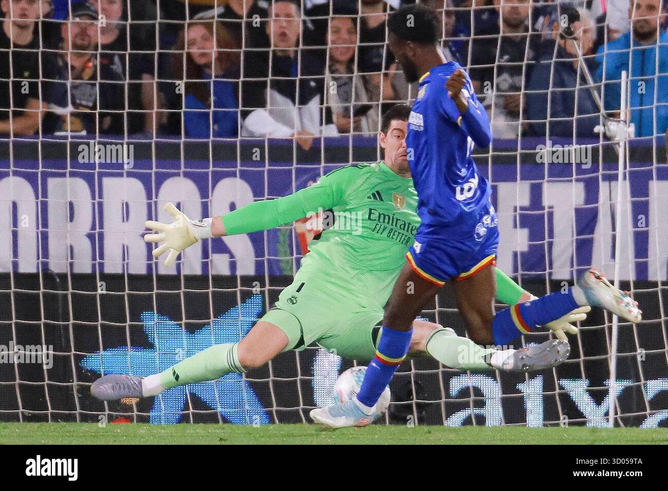 Spanish La Liga EA Sports soccer match Getafe vs Real Madrid at ...