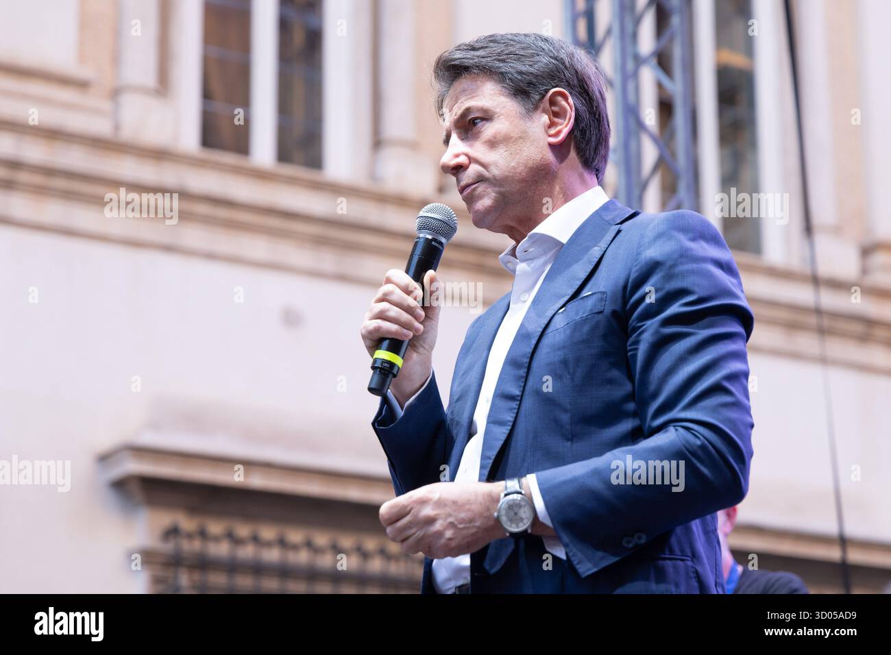 Rome, Italy. 21st Oct, 2025. Giuseppe Conte during the "Long Live the ...