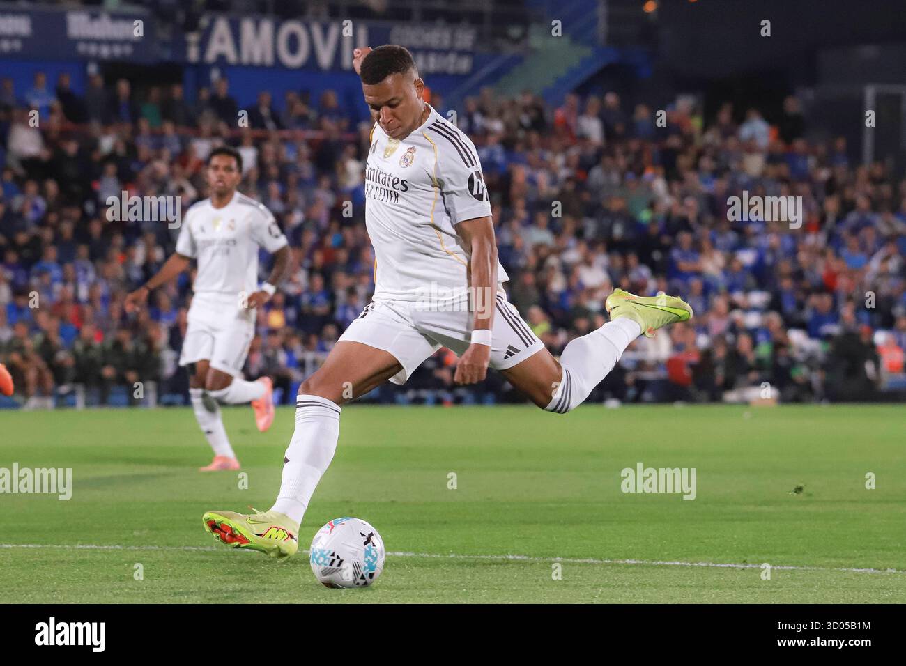 Spanish La Liga EA Sports soccer match Getafe vs Real Madrid at ...