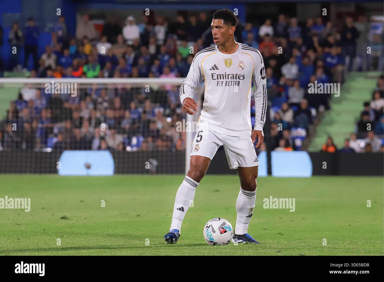 Spanish La Liga EA Sports soccer match Getafe vs Real Madrid at ...