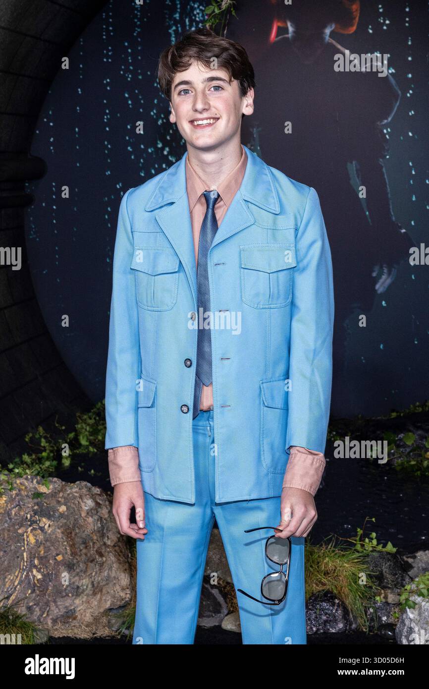 20 October 2025 - Burbank, California - Jack Molloy Legault. â€œIT ...