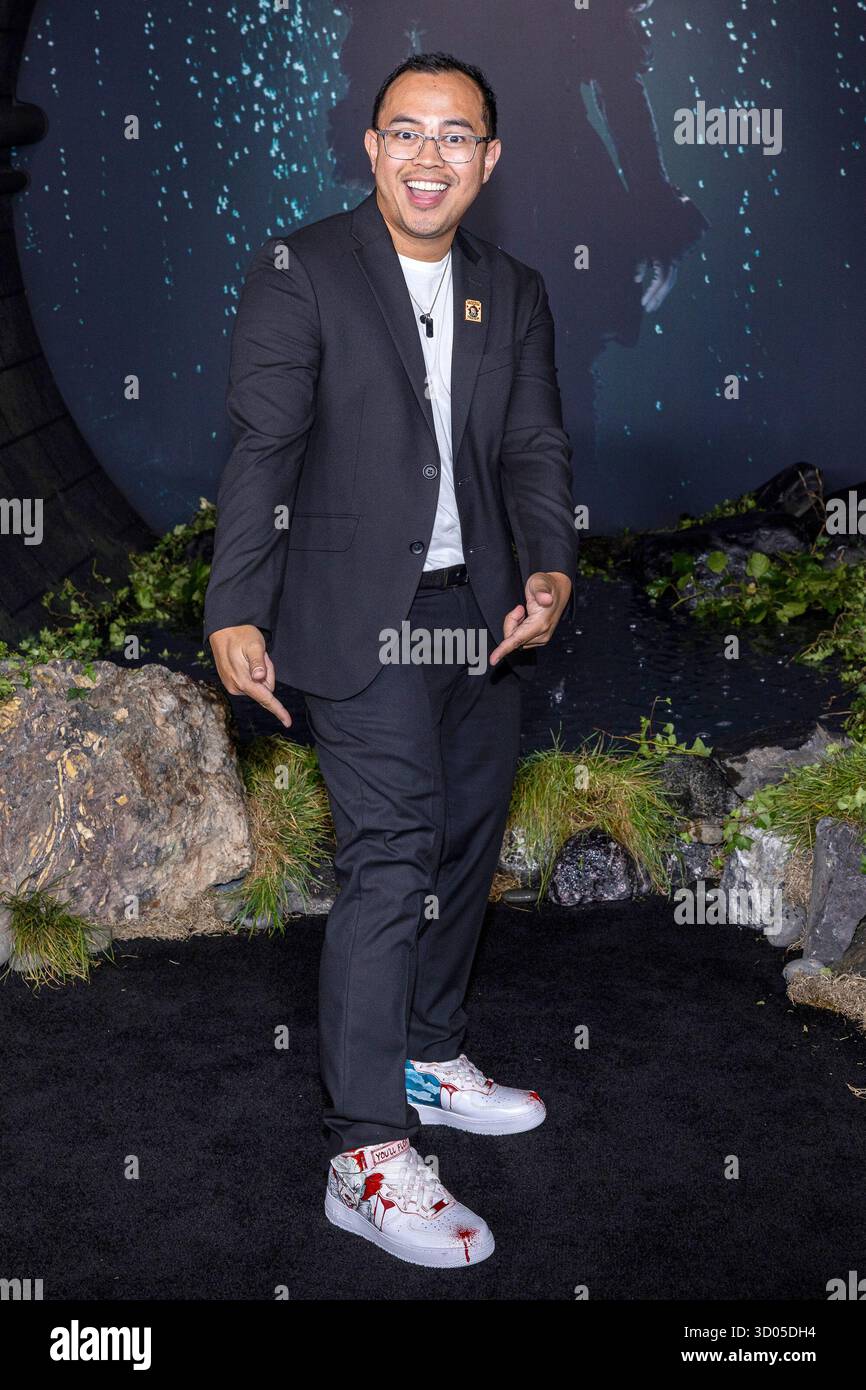 20 October 2025 - Burbank, California - Michael Taeza. â€œIT: Welcome ...