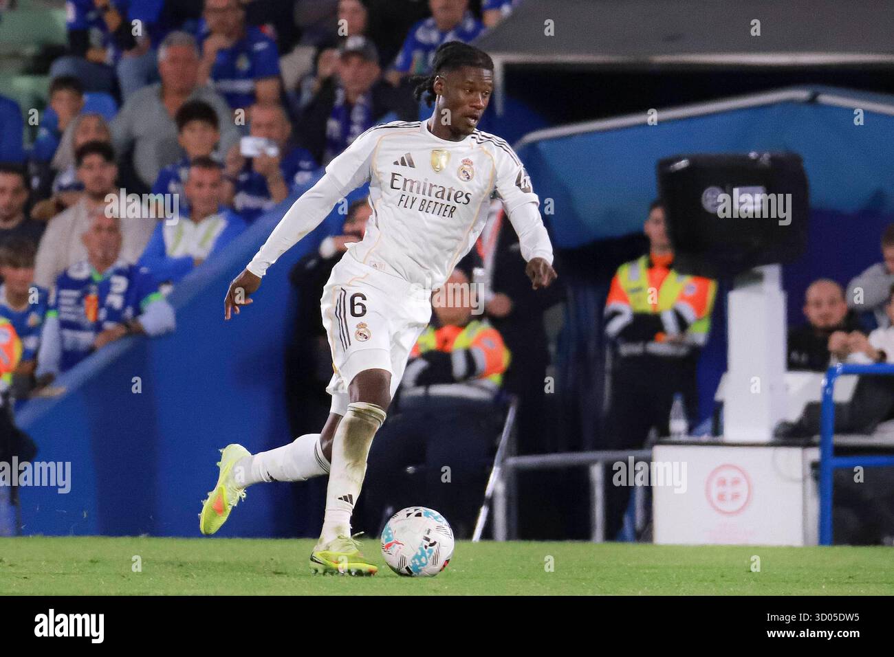 Spanish La Liga EA Sports soccer match Getafe vs Real Madrid at ...