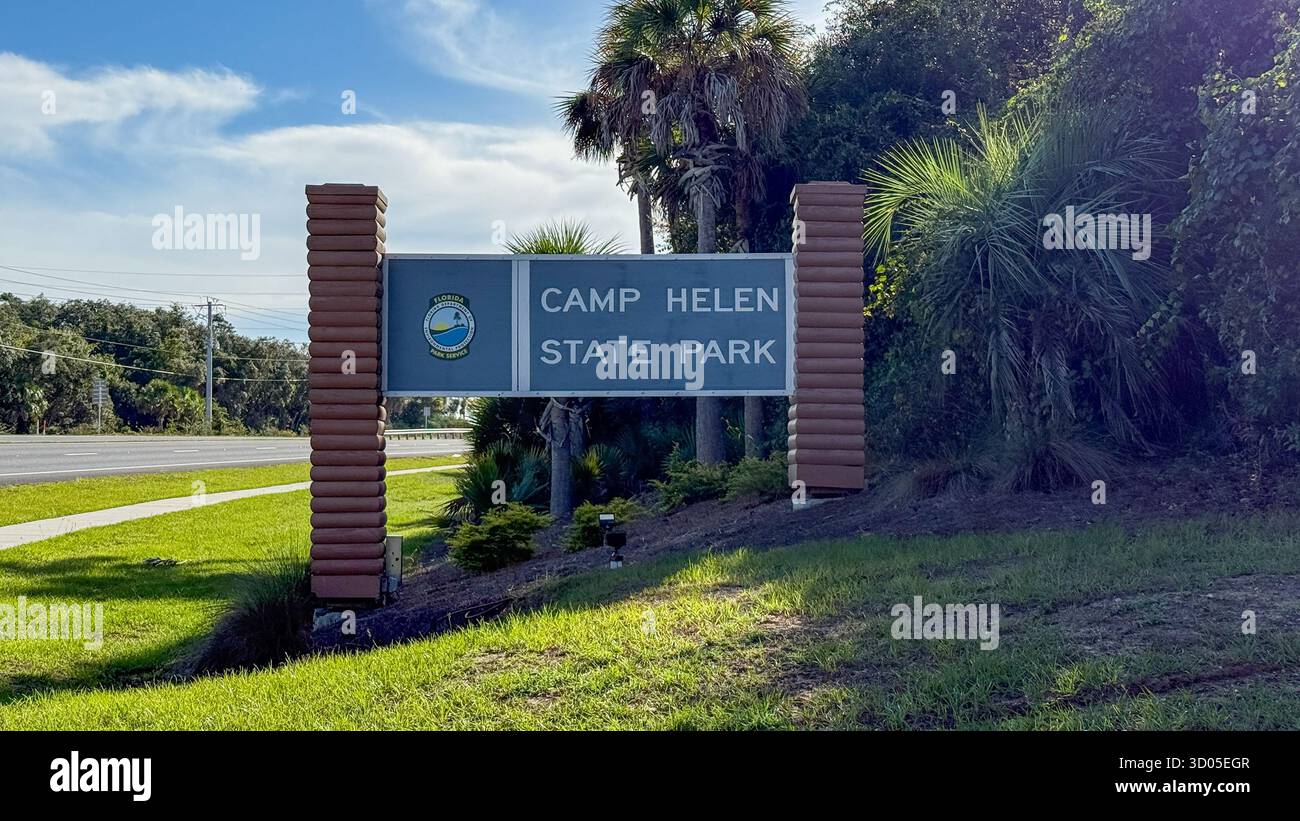 Camp Helen State Park Florida Stock Photo - Alamy