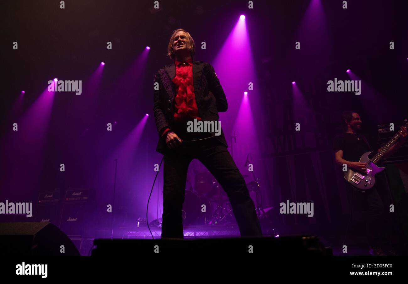 Refused perform live at the o2 victoria warehouse manchester uk, 2nd ...