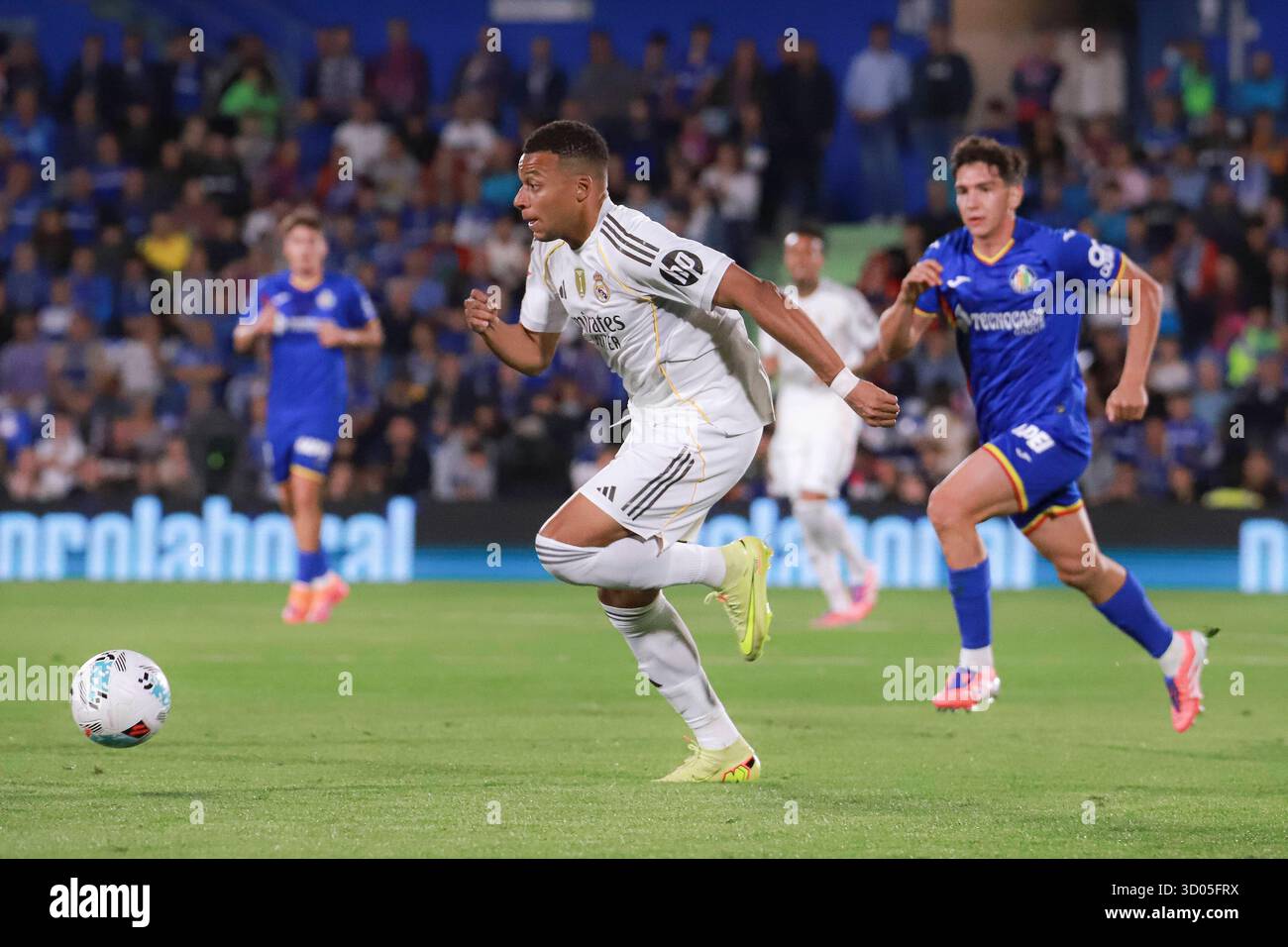 Spanish La Liga EA Sports soccer match Getafe vs Real Madrid at ...