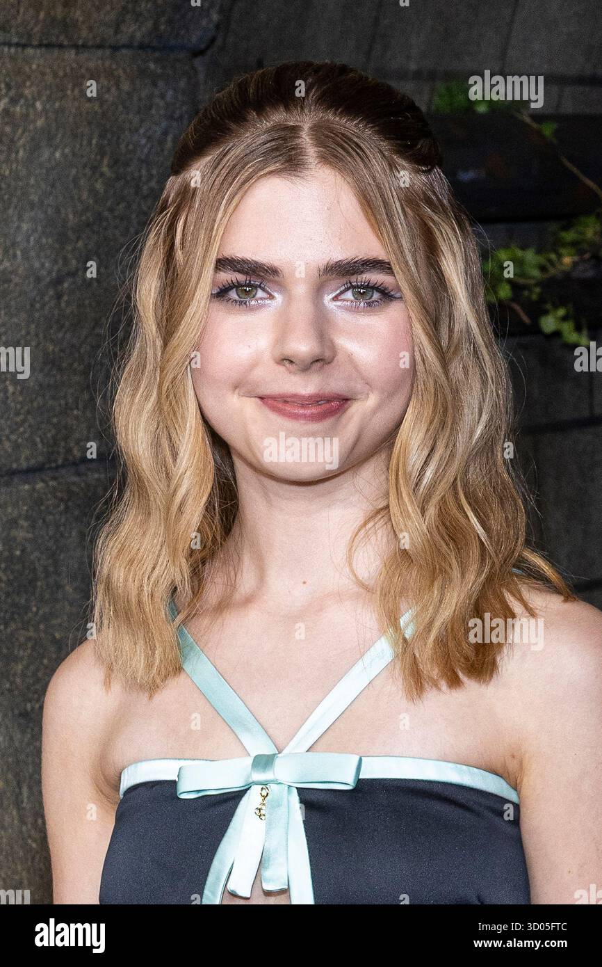 20 October 2025 - Burbank, California - Matilda Lawler. “IT: Welcome to ...