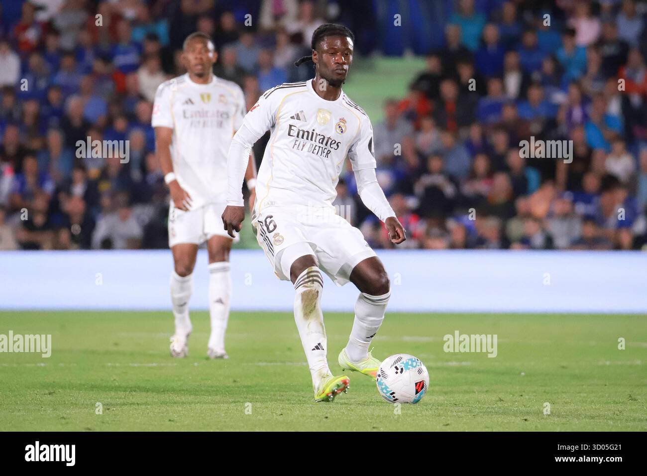 Spanish La Liga EA Sports soccer match Getafe vs Real Madrid at ...