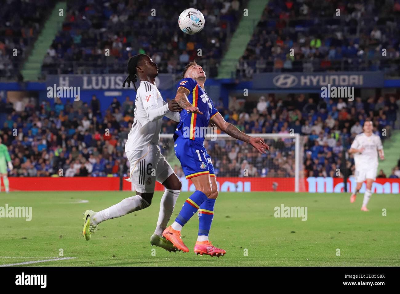 Spanish La Liga EA Sports soccer match Getafe vs Real Madrid at ...