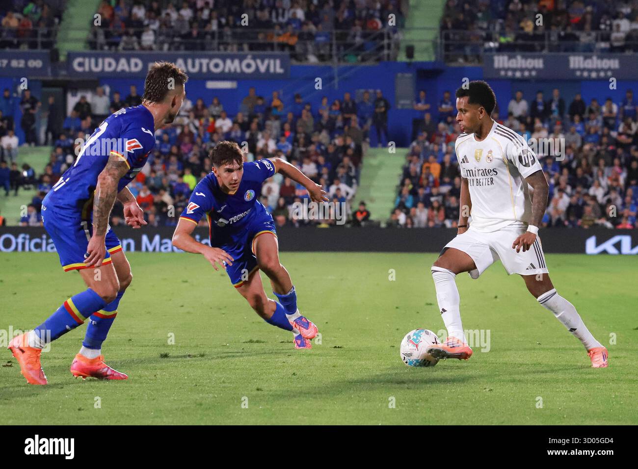 Spanish La Liga EA Sports soccer match Getafe vs Real Madrid at ...