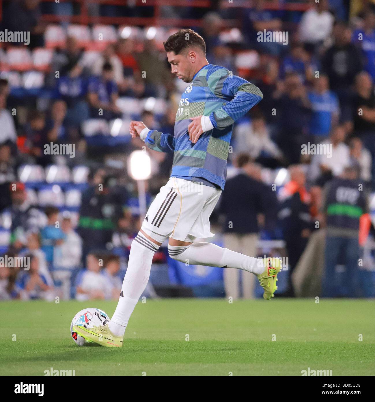 Spanish La Liga EA Sports soccer match Getafe vs Real Madrid at ...